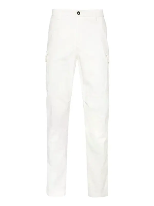 Eleventy Tapered Cargo Pants - White