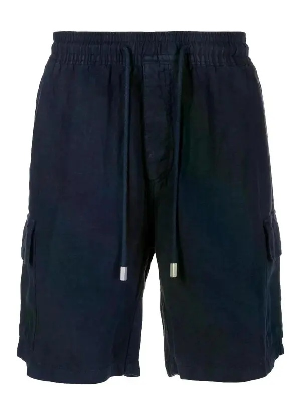 Vilebrequin Linen Bermuda Shorts - Blue