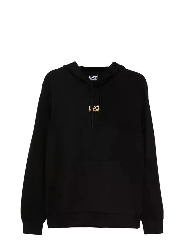 EA7 Core Identity Hoodie - Black
