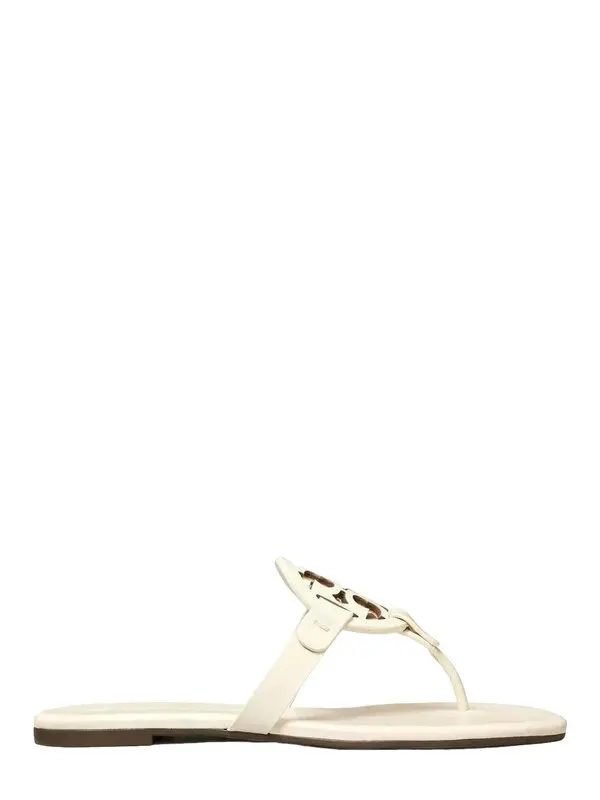 Tory Burch Miller Thong Strap Sandals - Neutrals