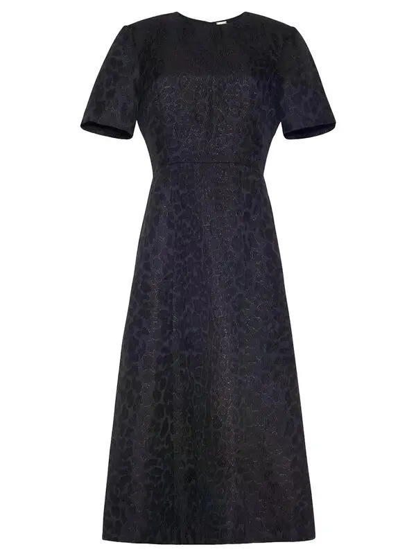Adam Lippes Evangeline Midi Dress - Blue