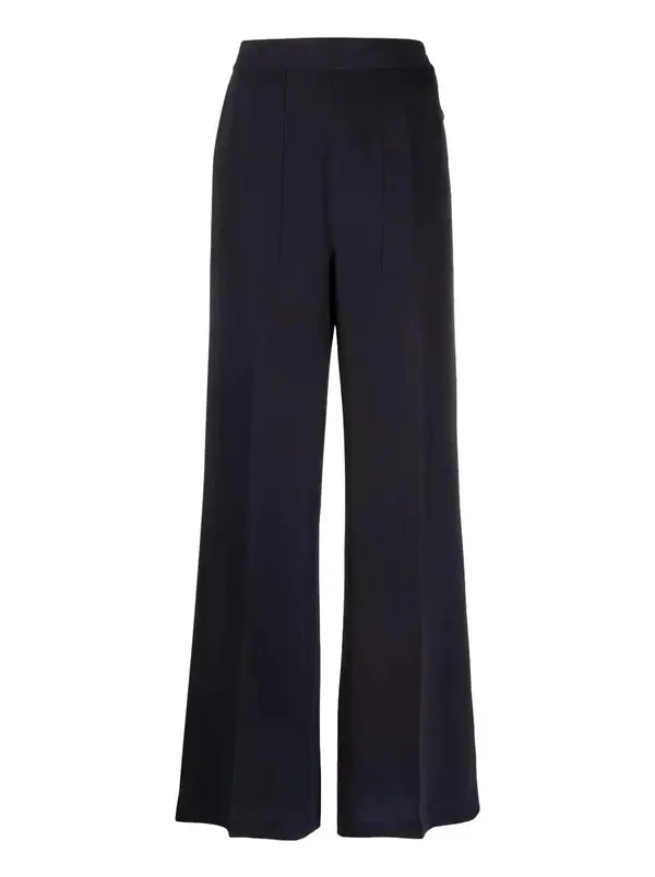Polo Ralph Lauren High-waisted Palazzo Pants - Blue