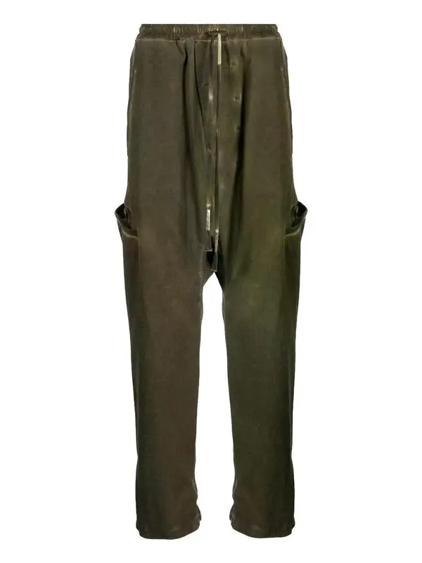 Boris Bidjan Saberi Drawstring-waist Track Pants - Yellow
