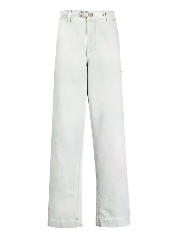 OBJECTS IV LIFE High-waist Wide-leg Jeans - Blue