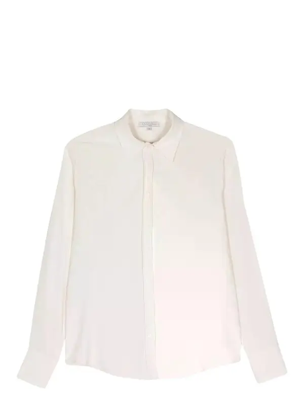 Antonelli Firenze Crepe Texture Shirt - Neutrals