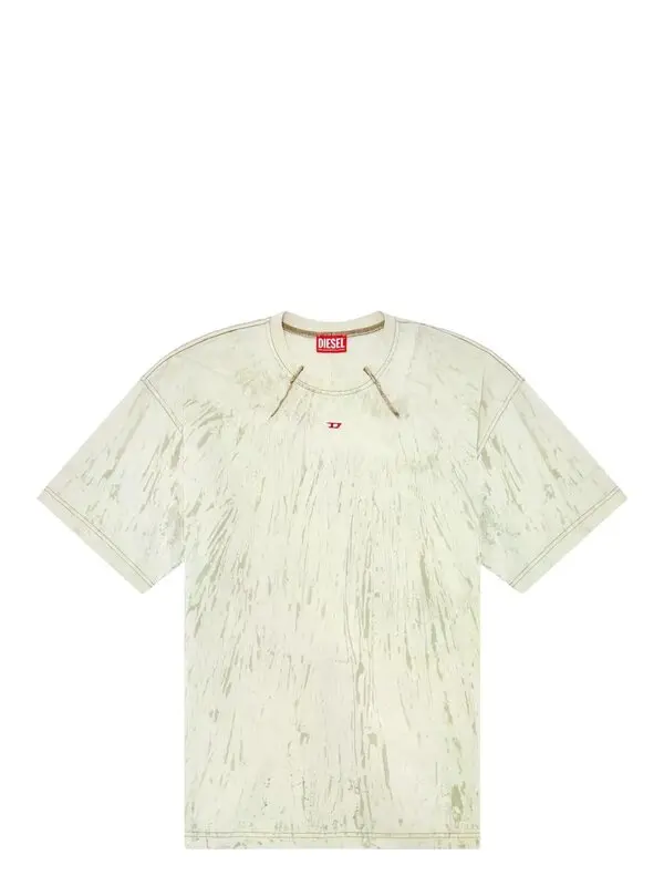 DIESEL® T-cos Cotton T-shirt - Neutrals