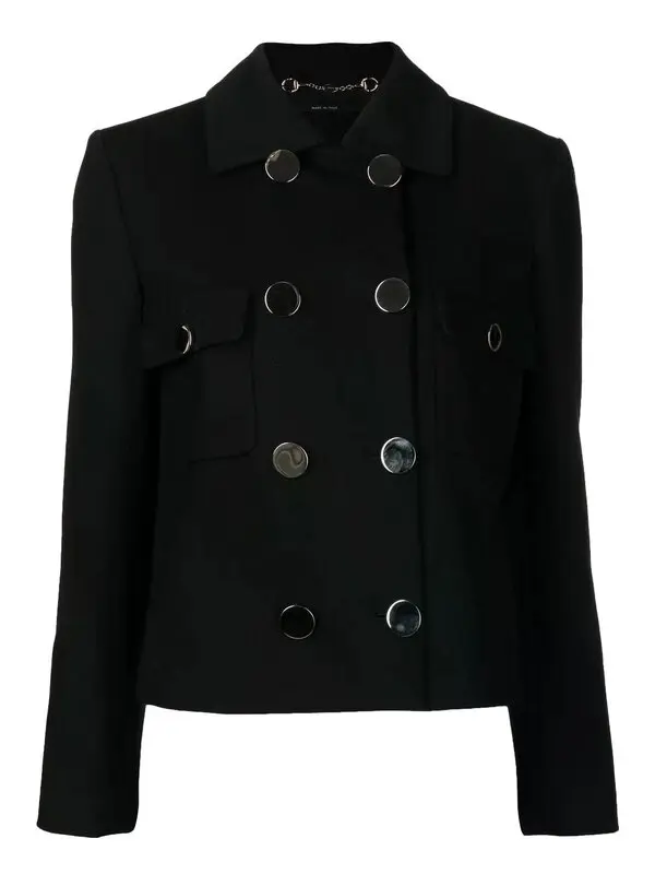 Gucci Double-breasted Jacket - Black