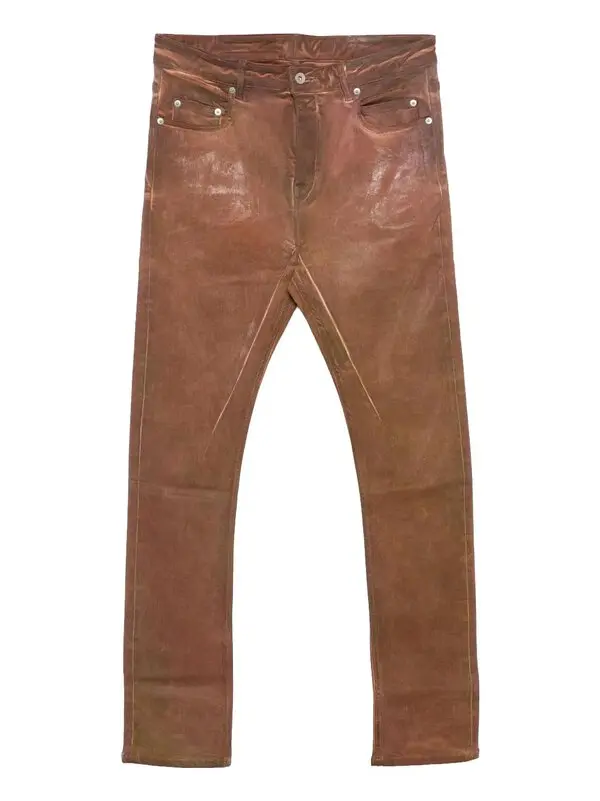 Rick Owens Detroit Cut Jeans - Brown