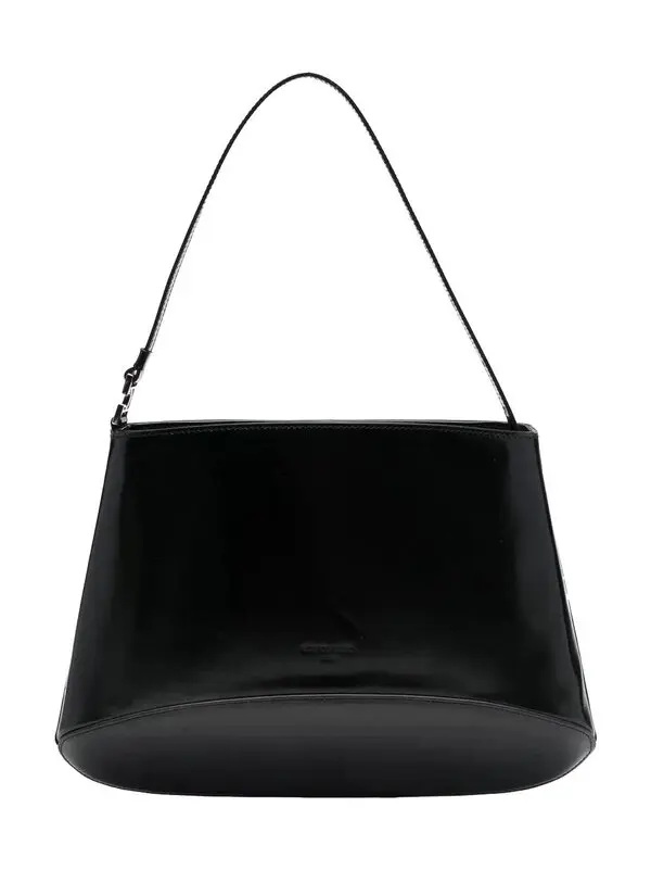LOW CLASSIC Leather Shoulder Bag - Black
