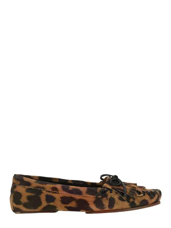 Paris Texas Indiana Suede Loafers - Brown