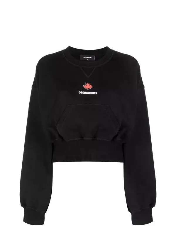 Dsquared2 Logo-print Sweatshirt - Black