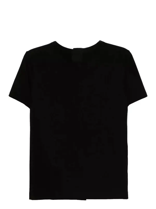 Yohji Yamamoto Crew Neck Cotton T-shirt - Black