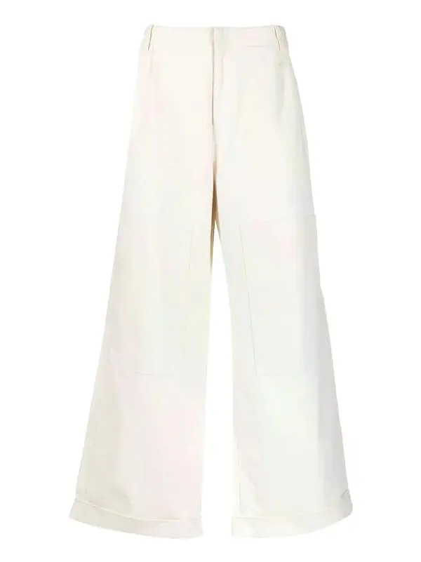 Etro Low-rise Wide-leg Trousers - Neutrals