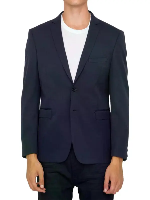 TONELLO Wool Blazer - Blue