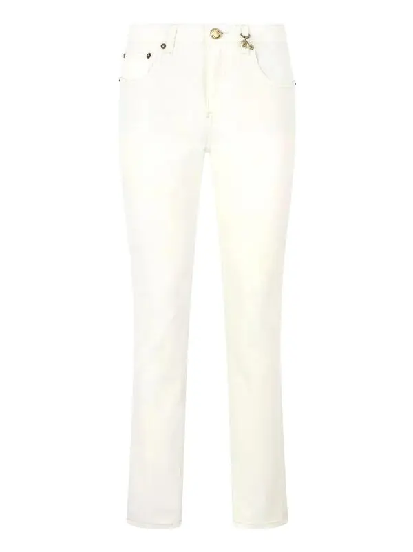 Roberto Cavalli Python-print Jeans - Neutrals