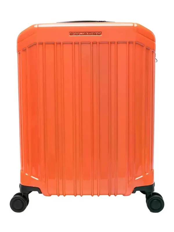 PIQUADRO Ultra Slim Four-wheel Spinner Suitcase - Orange