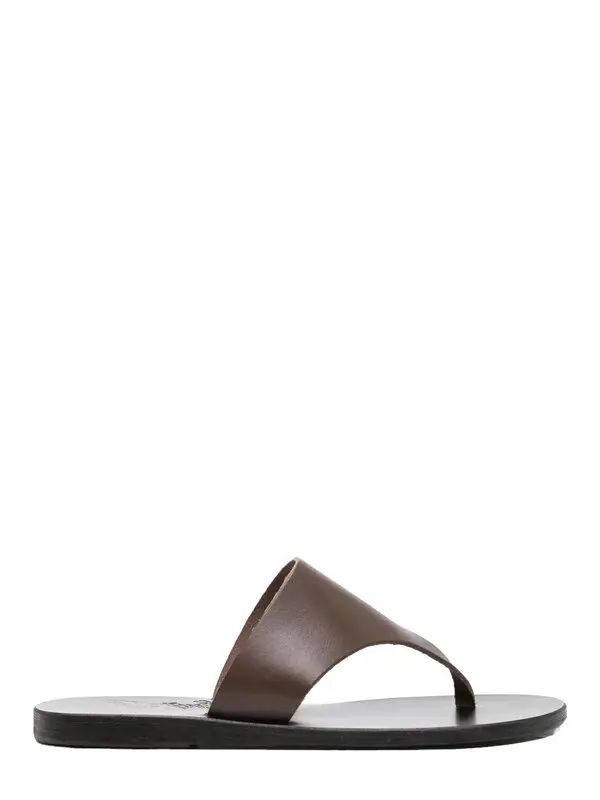 ANCIENT GREEK SANDALS Mera Thong Sandals - Brown