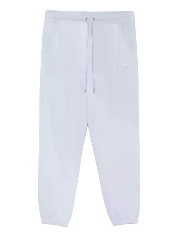 Dkny Embroidered-logo Track Pants - Blue