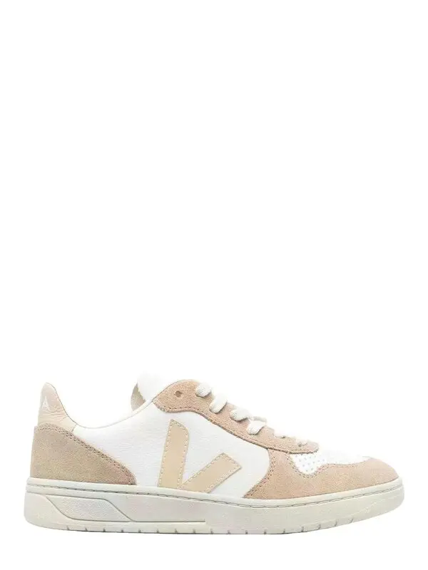VEJA V-10 Chromefree Low-top Sneakers - Neutrals