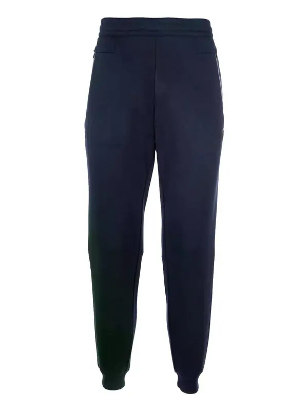 EA7 Rubberised Logo Track Pants - Blue