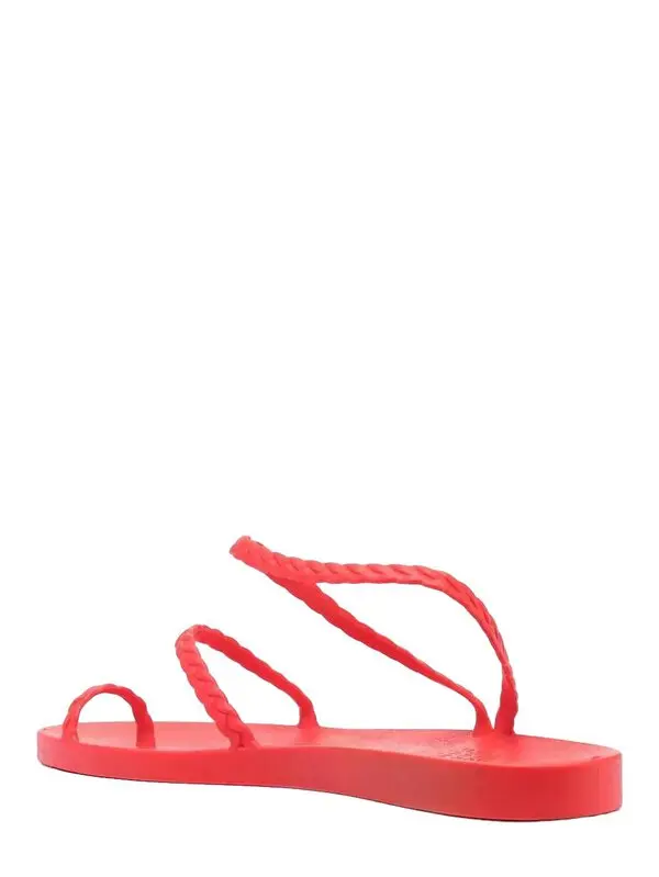 ANCIENT GREEK SANDALS Eleftheria Jelly Flip Flops - Red