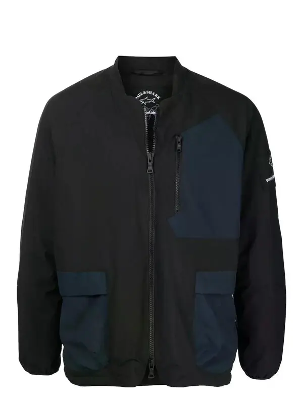 WHITE MOUNTAINEERING Colour-block Jacket - Black