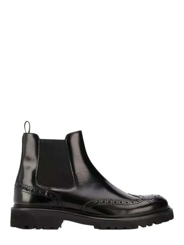 SCAROSSO Poppy Chelsea Boots - Black