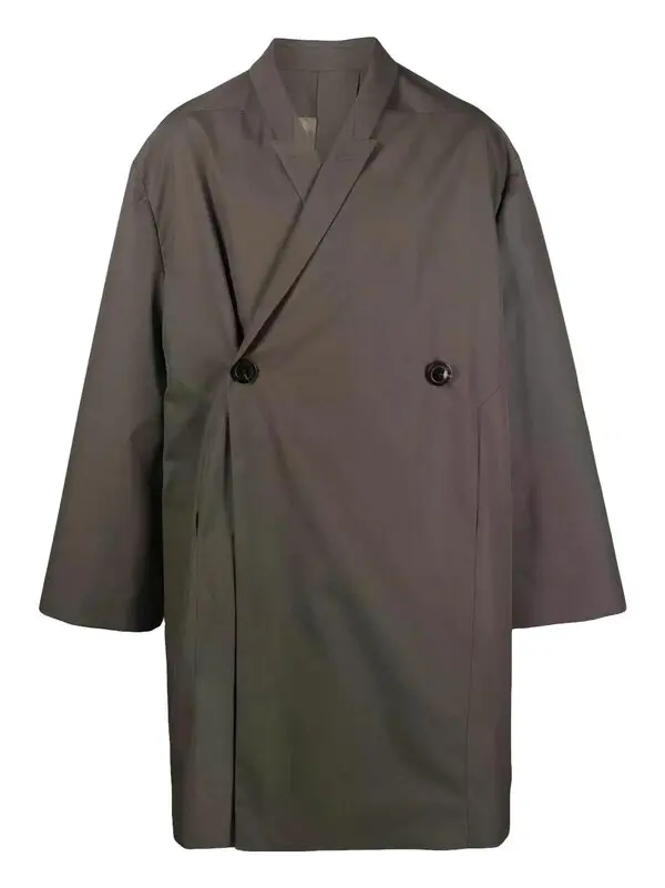 Rick Owens Jumbo Jmf Long-sleeve Coat - Neutrals