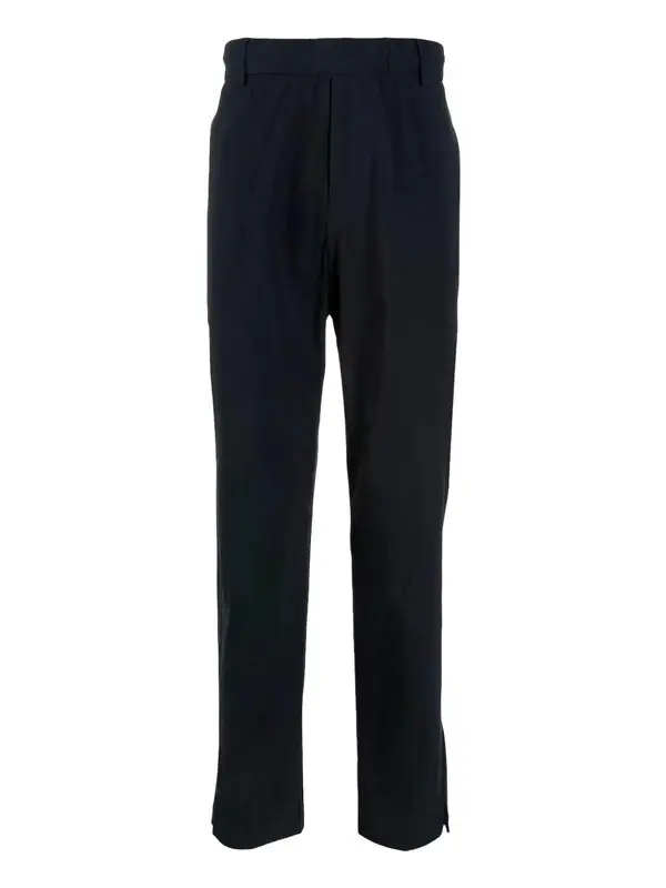 JAMES PERSE Mid-rise Tailored Trousers - Blue