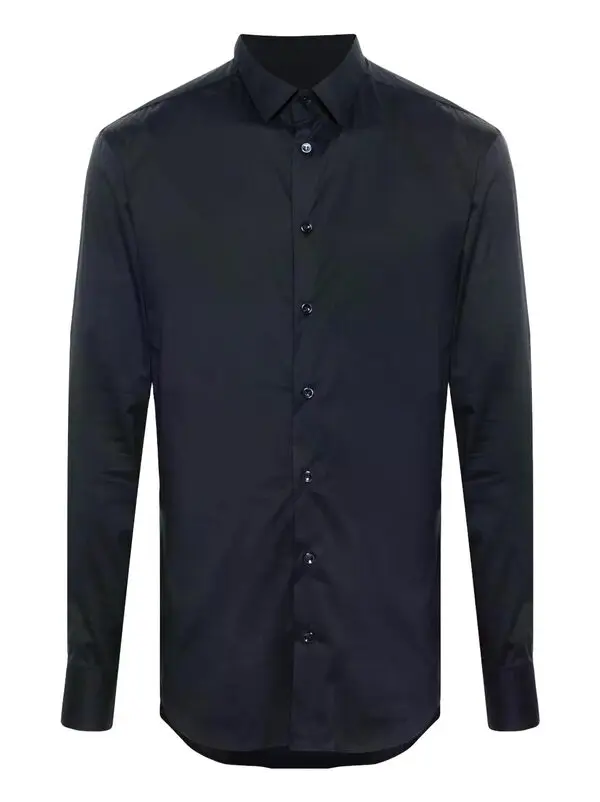 Giorgio Armani Poplin Shirt - Blue