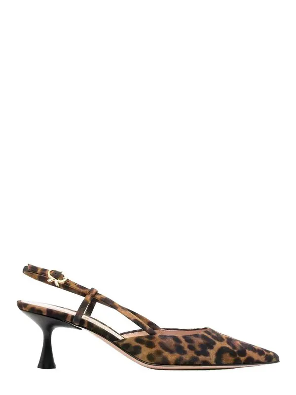 GIANVITO ROSSI 55mm Ascent Slingback Pumps - Neutrals