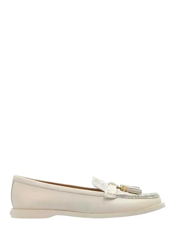 Michael Kors Kiernan Leather Loafers - Neutrals