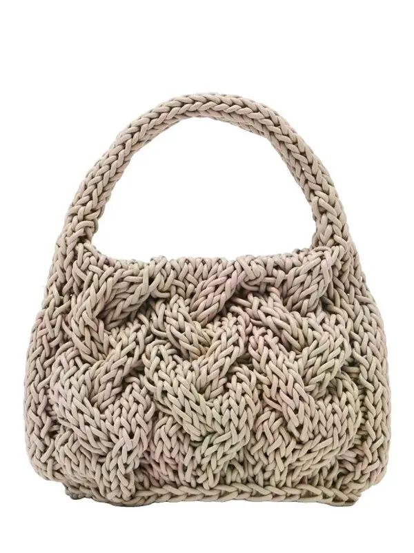 JW Anderson Cable-knit Tote Bag - Neutrals