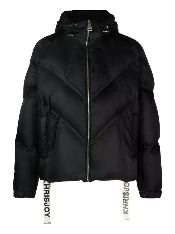 Khrisjoy Hooded Padded Jacket - Black