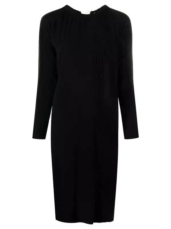 Fabiana Filippi Round-neck Dress - Black