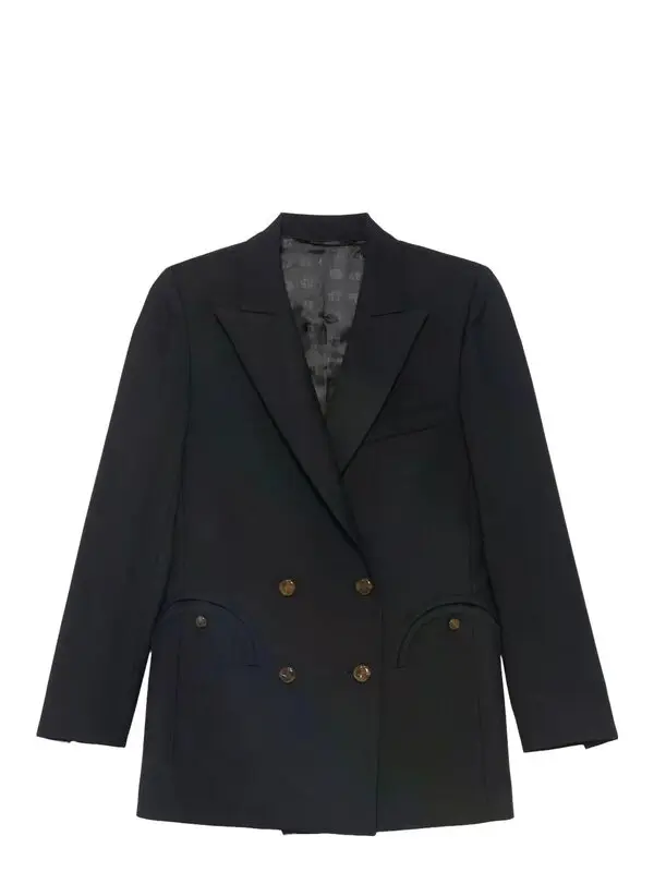 BLAZÉ MILANO Double-breasted Blazer - Blue
