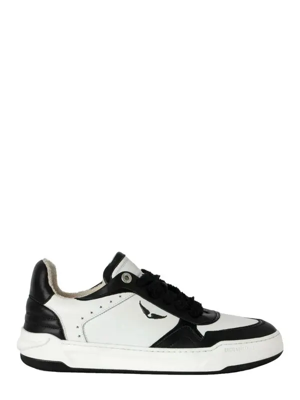 Zadig&Voltaire Leather Sneakers - Black