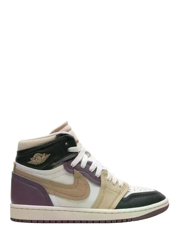 JORDAN Air 1 High Galactic Jade Sneakers - Neutrals