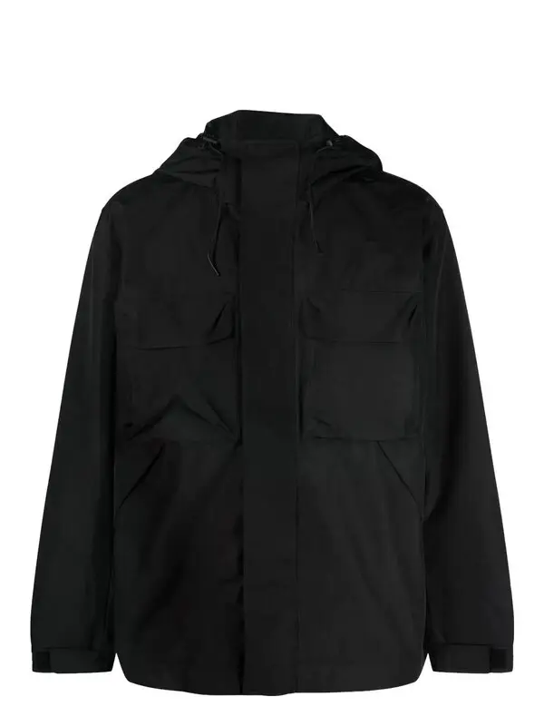 Calvin Klein Technical Windbreaker Jacket - Black