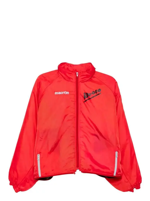 PROTOTYPES Logo-print Jacket - Red