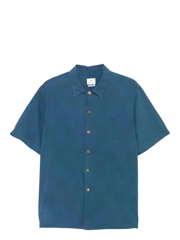 Paul Smith Textured Shirt - Blue