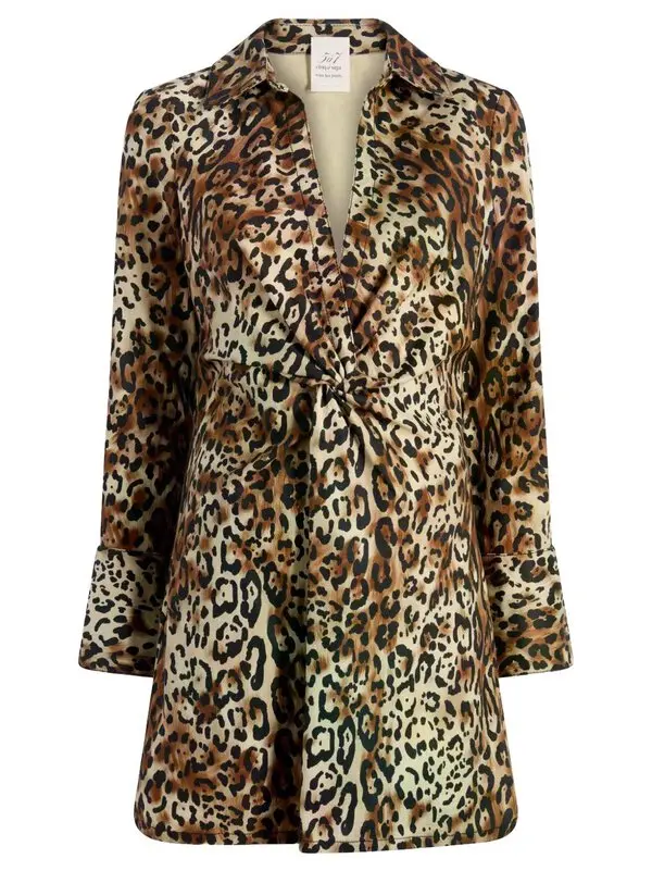 Cinq À Sept Mckenna Mini Dress - Brown