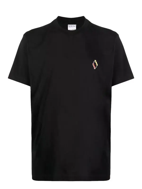 COUNTY OF MILAN Logo-print Cotton T-shirt - Black