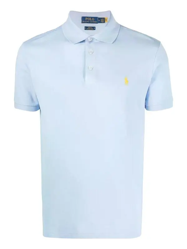 Polo Ralph Lauren Polo Pony Cotton Polo Shirt - Blue