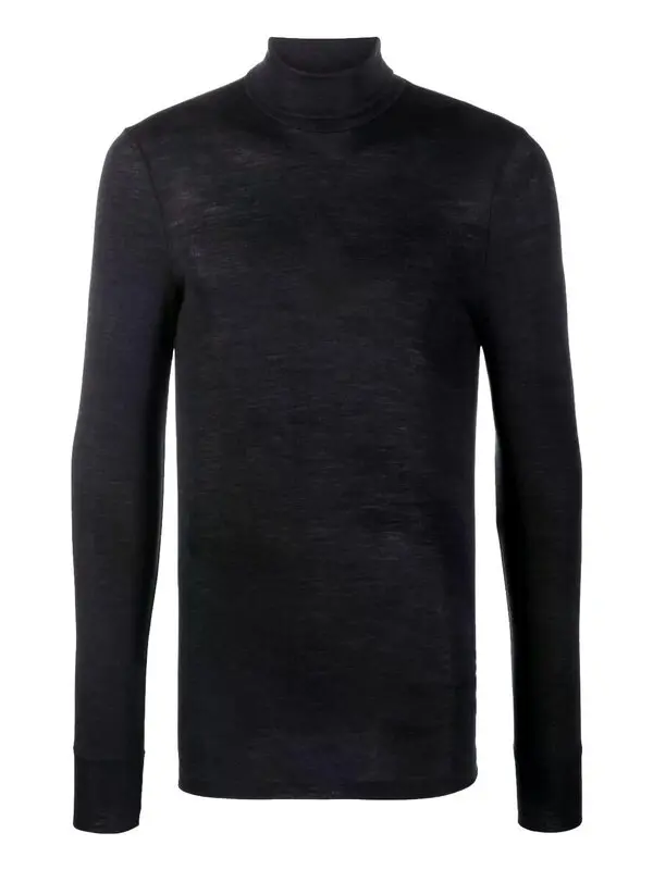 Hanro Roll Neck Wool-blend Jumper - Grey