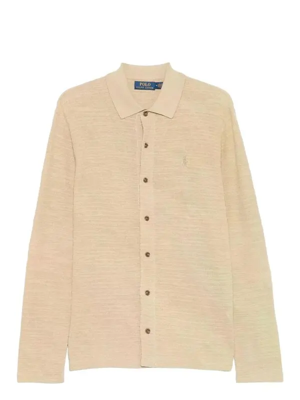 Polo Ralph Lauren Knitted Shirt - Neutrals