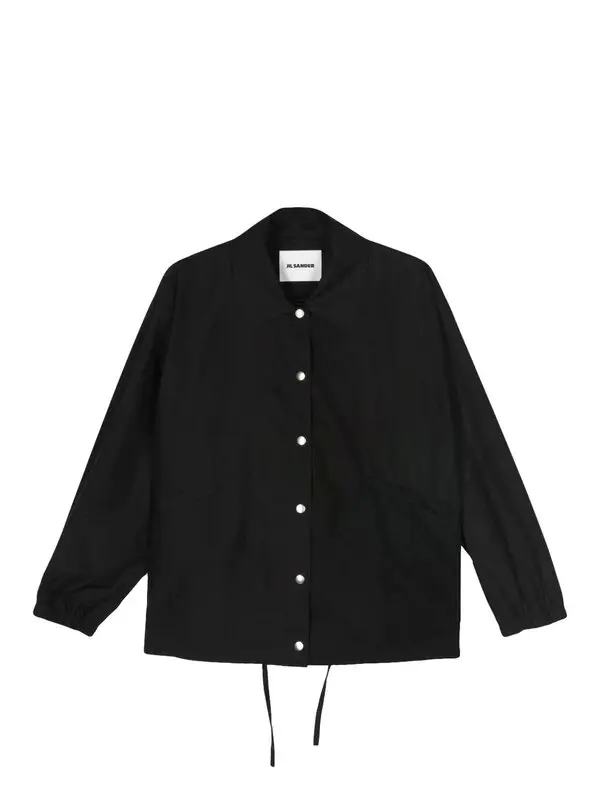 JIL SANDER Logo-print Jacket - Black