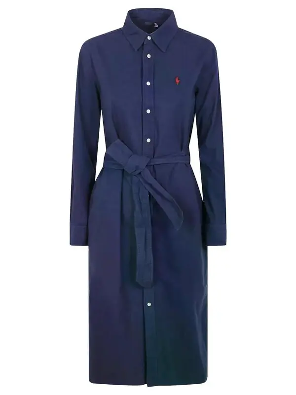 Polo Ralph Lauren Polo Pony Shirt Dress - Blue