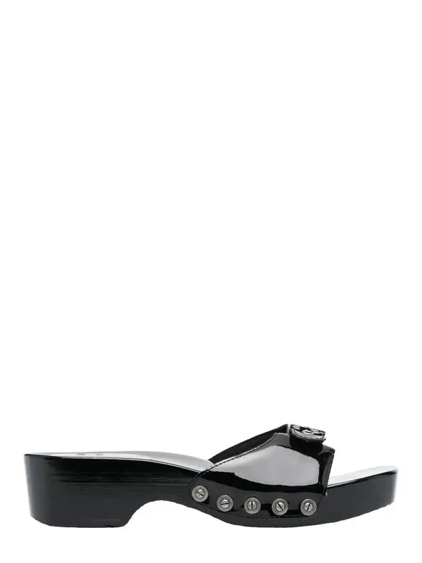 RE/DONE Buckled Sandals - Black