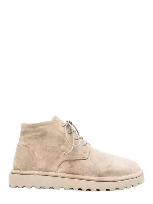 Marsèll Sancrispa Alta Suede Boots - Neutrals